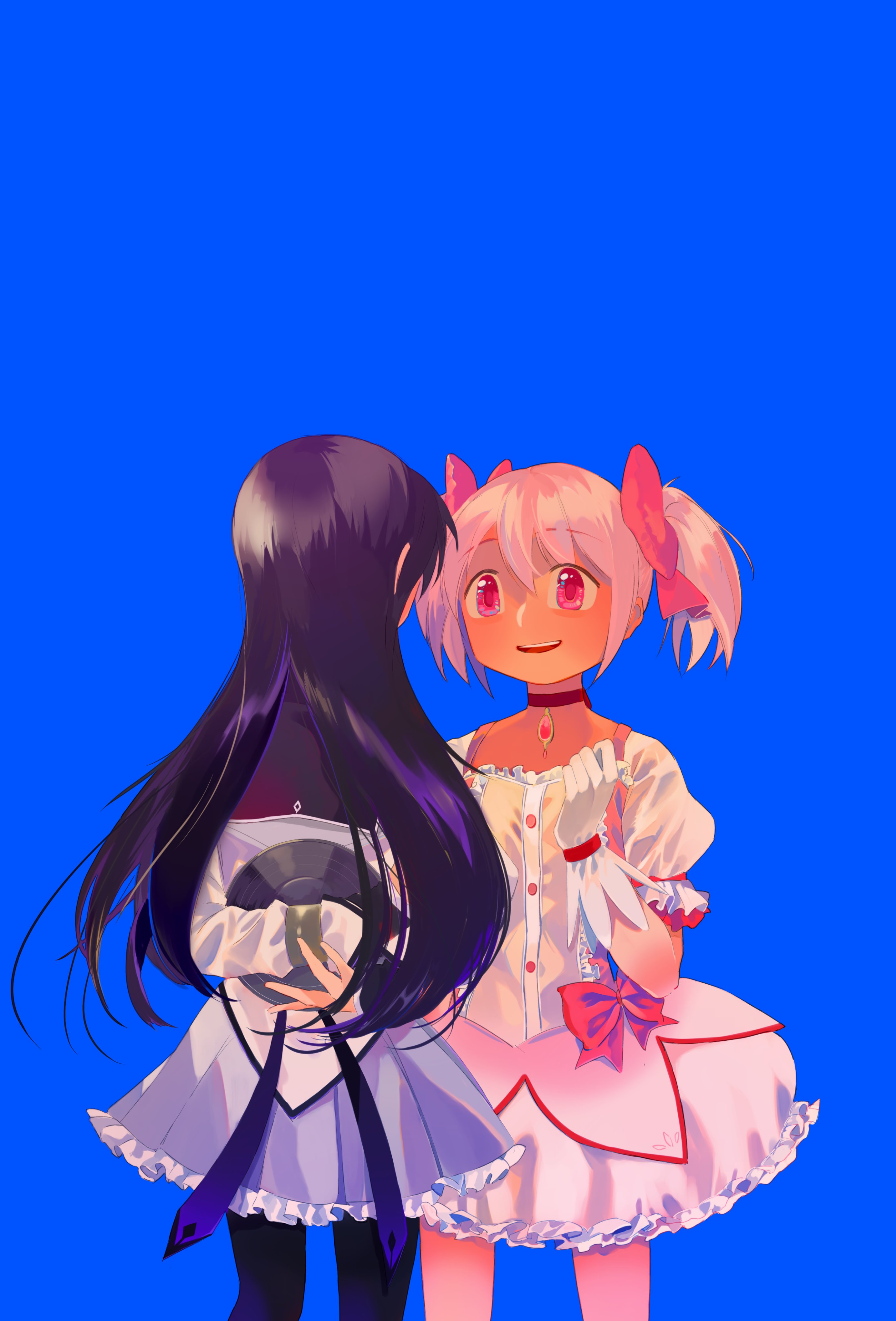 Akemi Homura Kaname Madoka Akemi Homura And Kaname Madoka Mahou Shoujo Madoka Magica And 1