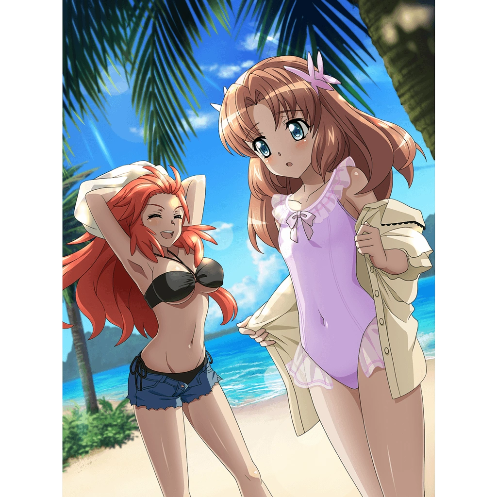 Amou Kanade And Serena Cadenzavna Eve Senki Zesshou Symphogear And 1