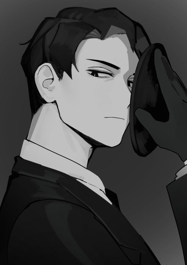 roland (project moon and 1 more) drawn by sasoura | Danbooru