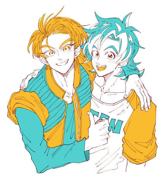 Trunks And Son Goten Dragon Ball And 1 More Drawn By Onaka Yowai