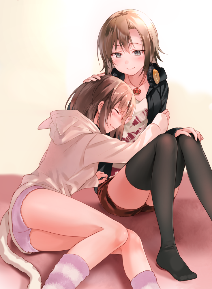 Maekawa Miku And Tada Riina Idolmaster And 1 More Drawn By Fukahire