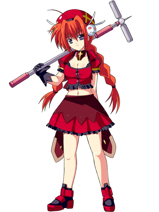 Vita And Graf Eisen Lyrical Nanoha And 1 More Drawn By Yokoyama Kouji