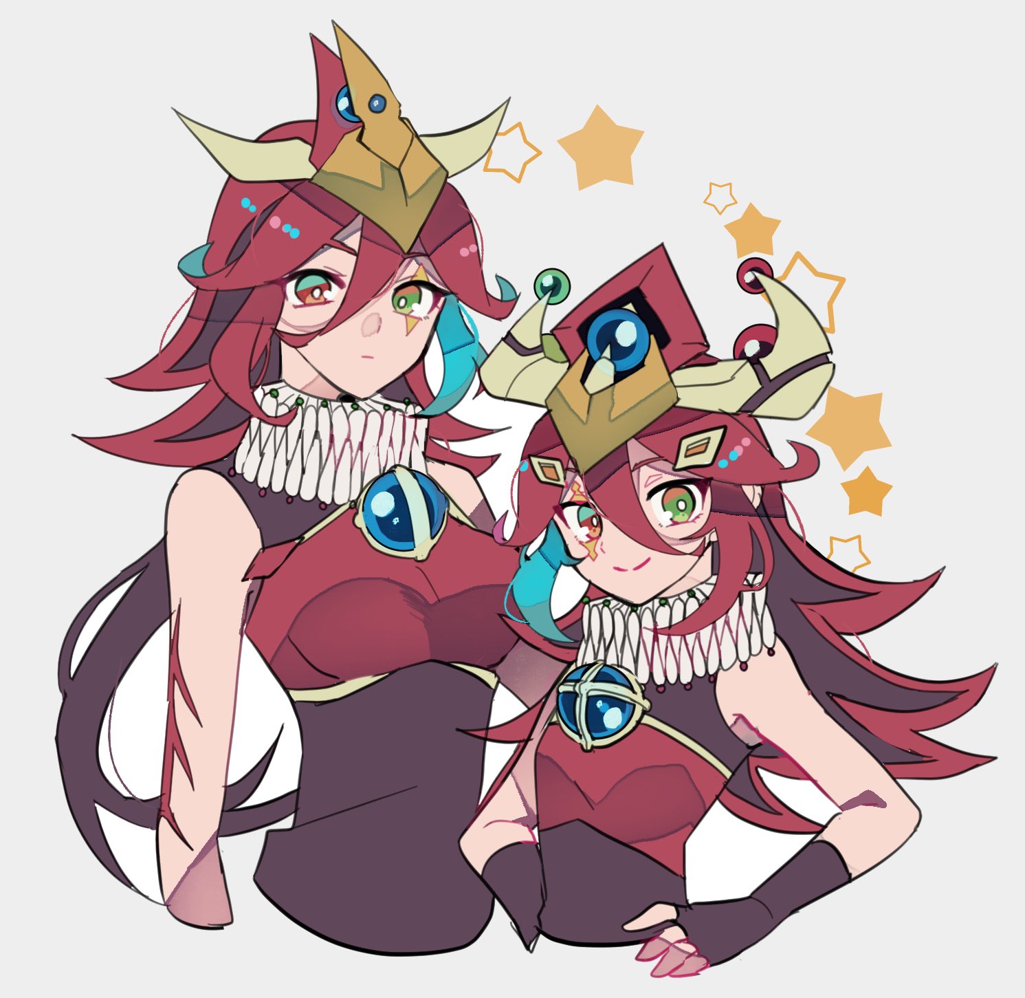 Odd Eyes Pendulum Dragon And Odd Eyes Dragon Yu Gi Oh And 1 More Drawn By Teketeke