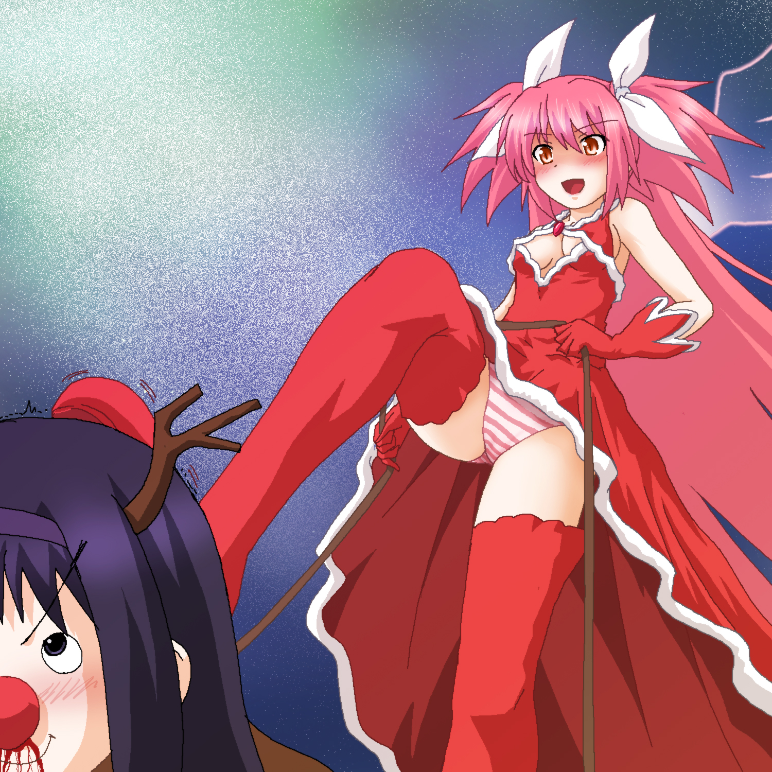 Akemi Homura Kaname Madoka And Ultimate Madoka Mahou Shoujo Madoka Magica And 1 More Drawn