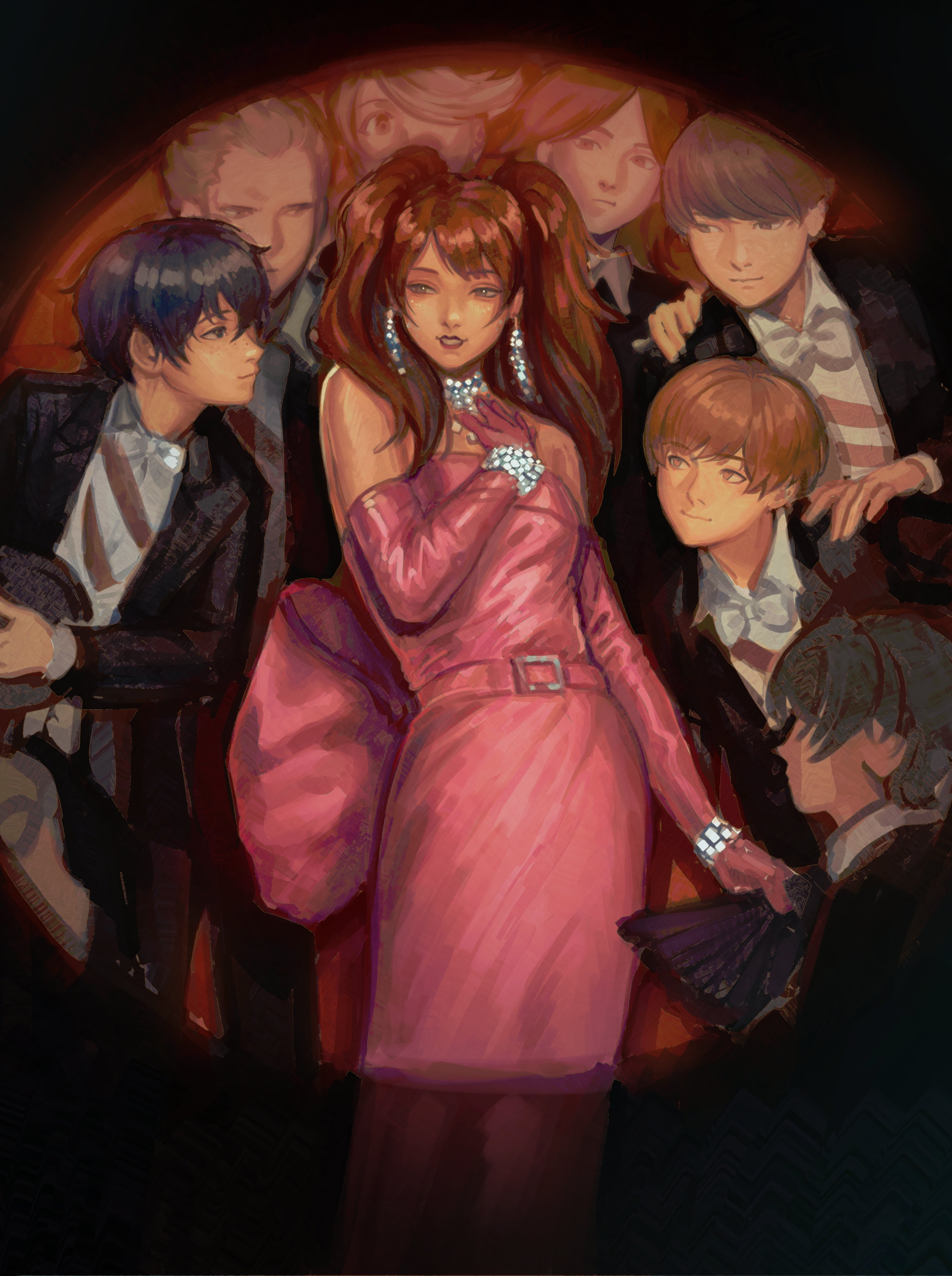 Narukami Yuu Shirogane Naoto Satonaka Chie Kujikawa Rise Amagi Yukiko And 4 More Persona