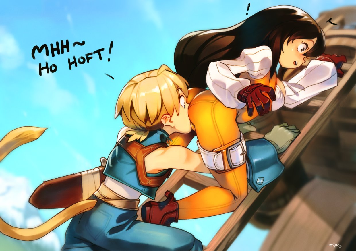 Zidane Tribal And Garnet Til Alexandros Xvii Final Fantasy And 1 More Drawn By Optionaltypo
