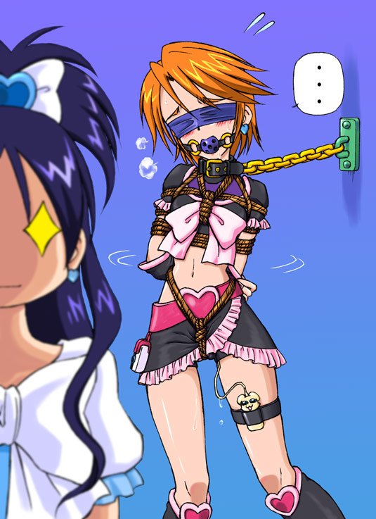 Misumi Nagisa Yukishiro Honoka Cure Black And Cure White Precure