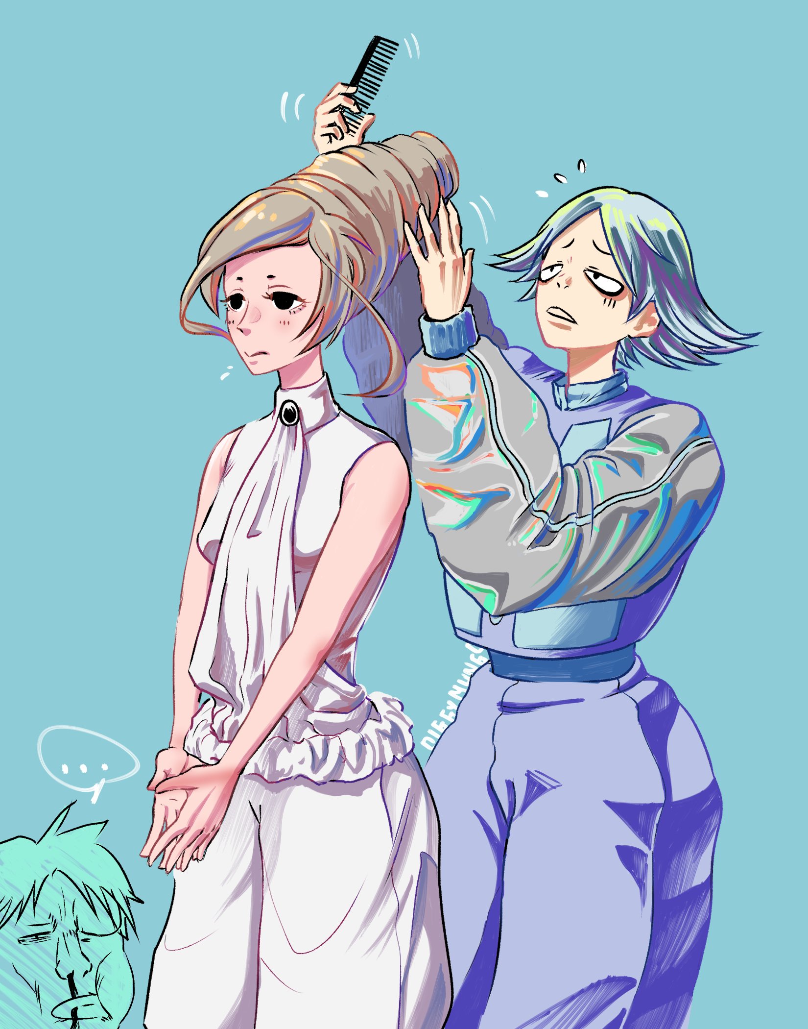 Zakuro Custard And Lynch Fullbokko Hunter X Hunter Drawn By