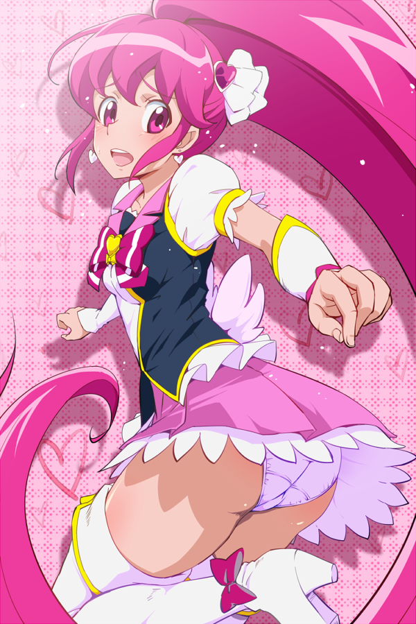 Aino Megumi And Cure Lovely Precure And 1 More Drawn By Tj Type1