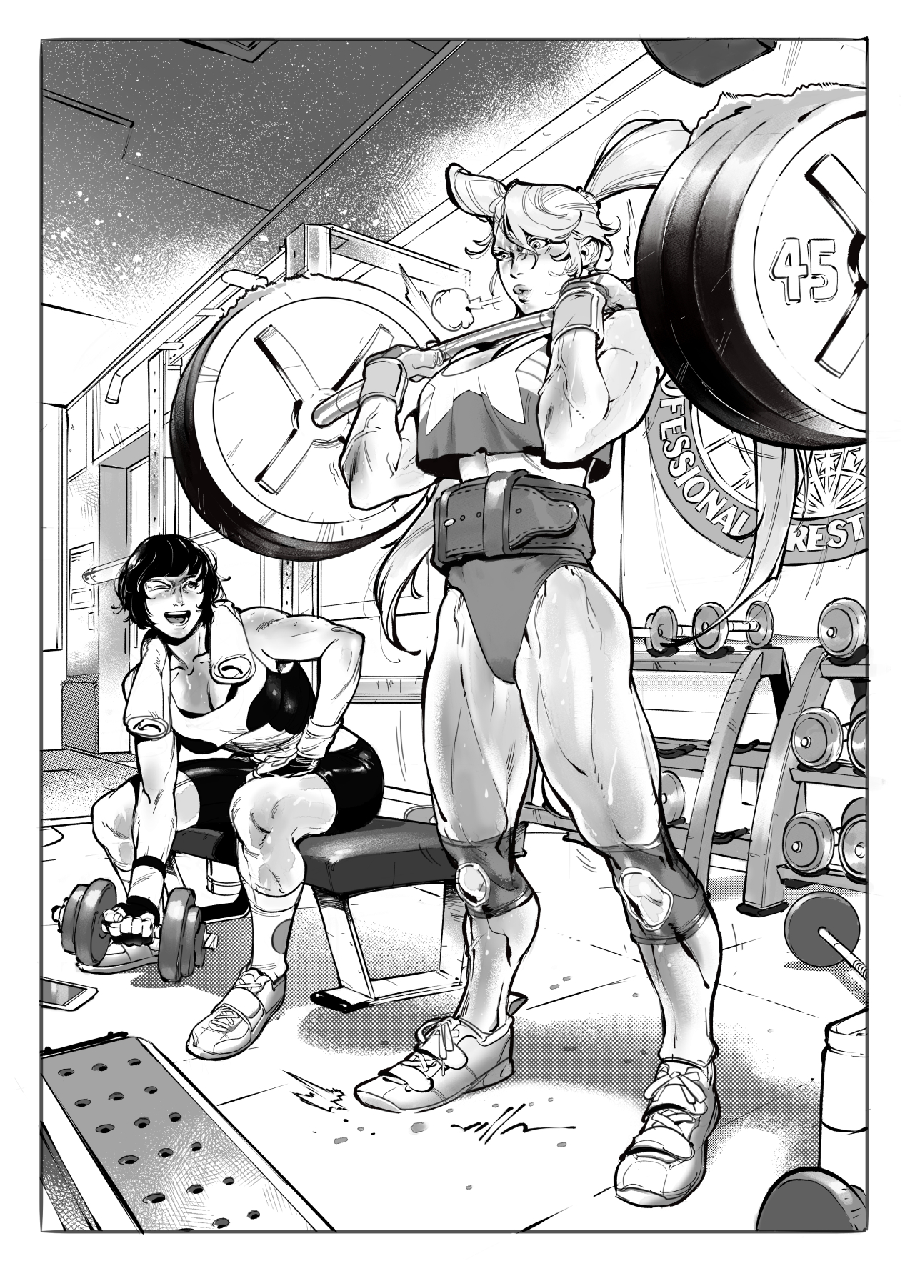 Rainbow Mika And Yamato Nadeshiko Street Fighter And 1 More Drawn By