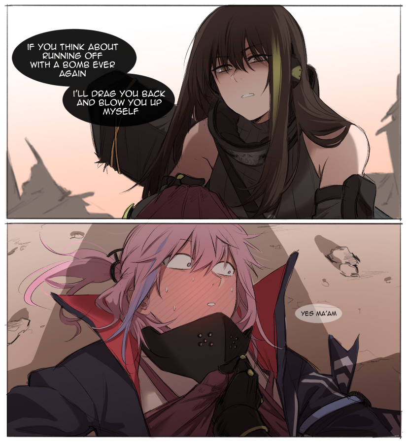 M4a1 St Ar 15 M4a1 And St Ar 15 Girls Frontline Drawn By Maiqo