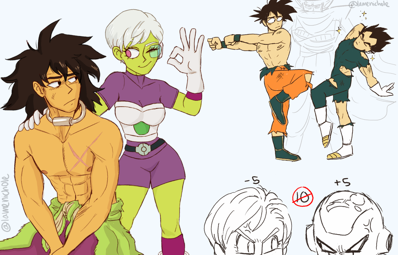 Son Gokuu Bulma Vegeta Piccolo Frieza And 2 More Dragon Ball And 2 More Drawn By