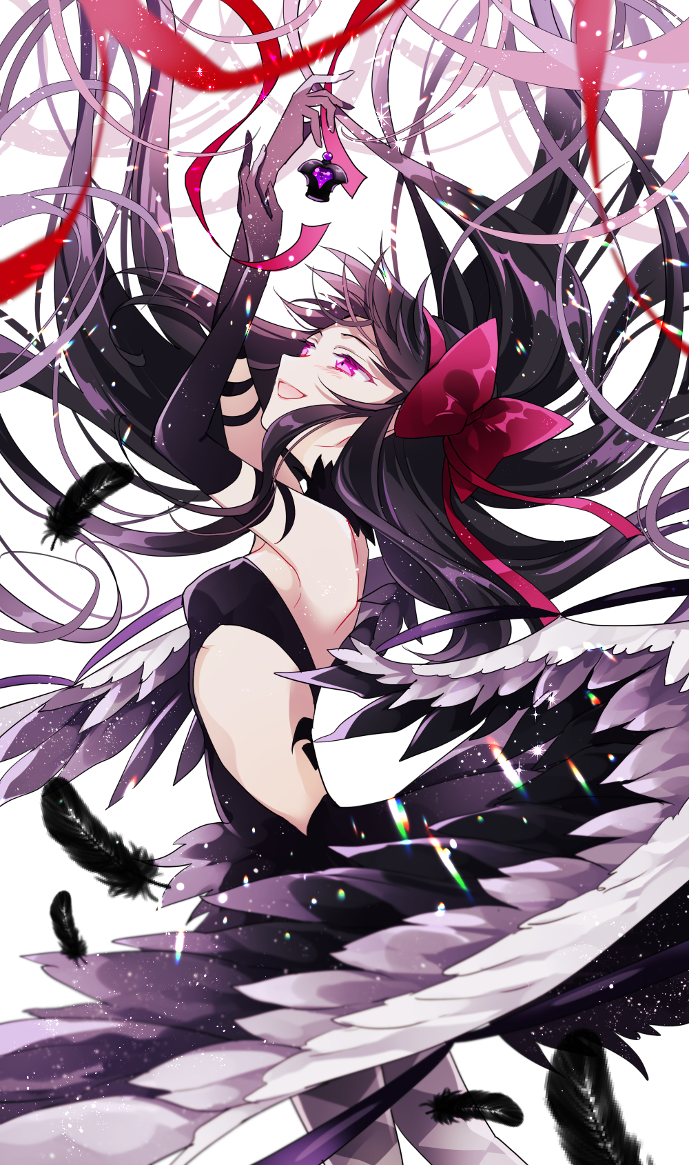 Akemi Homura And Akuma Homura Mahou Shoujo Madoka Magica And 1 More Drawn By Ayumaruartof