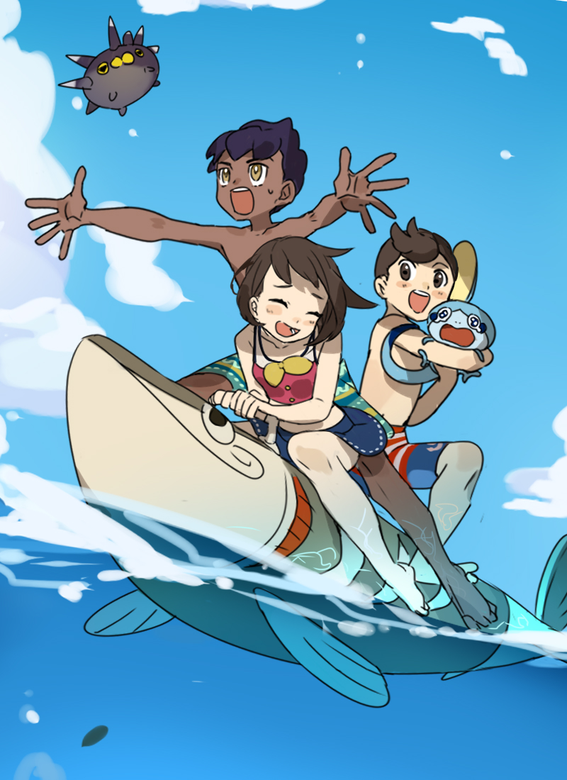 Gloria Sobble Hop Victor Pincurchin And 1 More Pokemon And 1 More Drawn By Natsuko