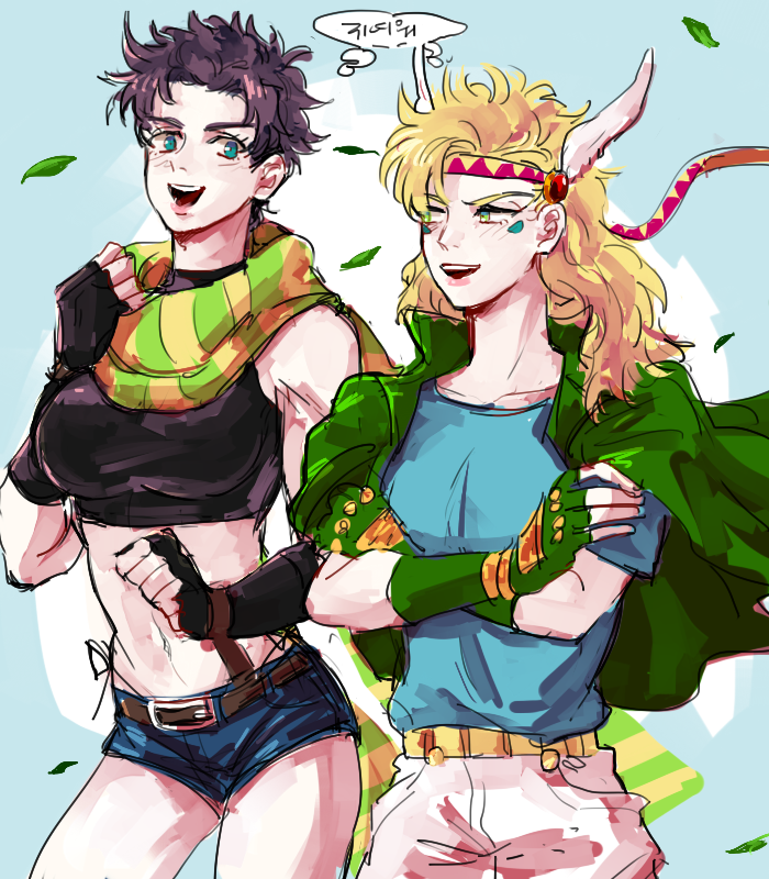 Joseph Joestar Joseph Joestar And Caesar Anthonio Zeppeli Jojo No Kimyou Na Bouken And 1 More