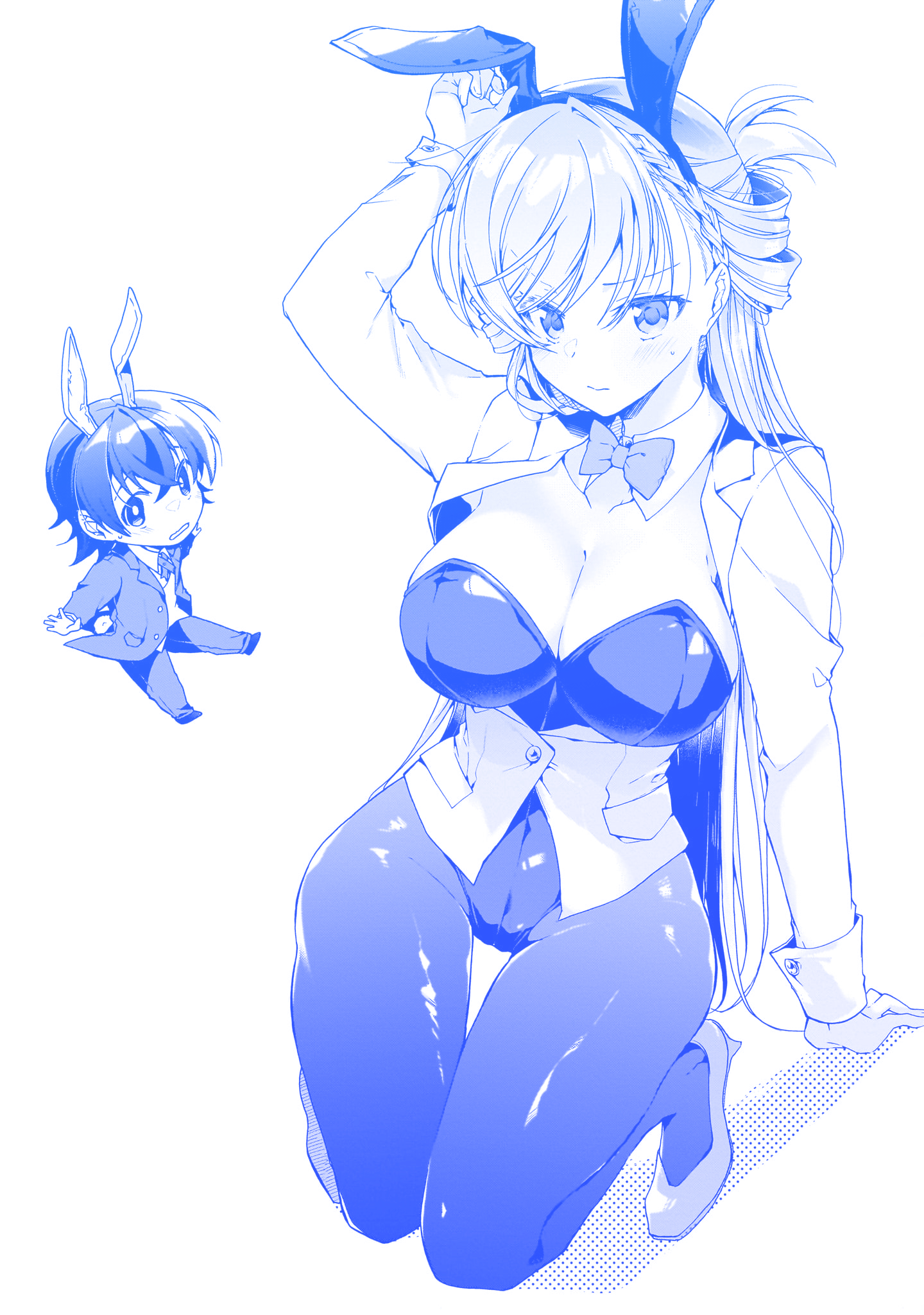 Rinna Milford And Meishi Leland Isshiki San Wa Koi Wo Shiritai Drawn