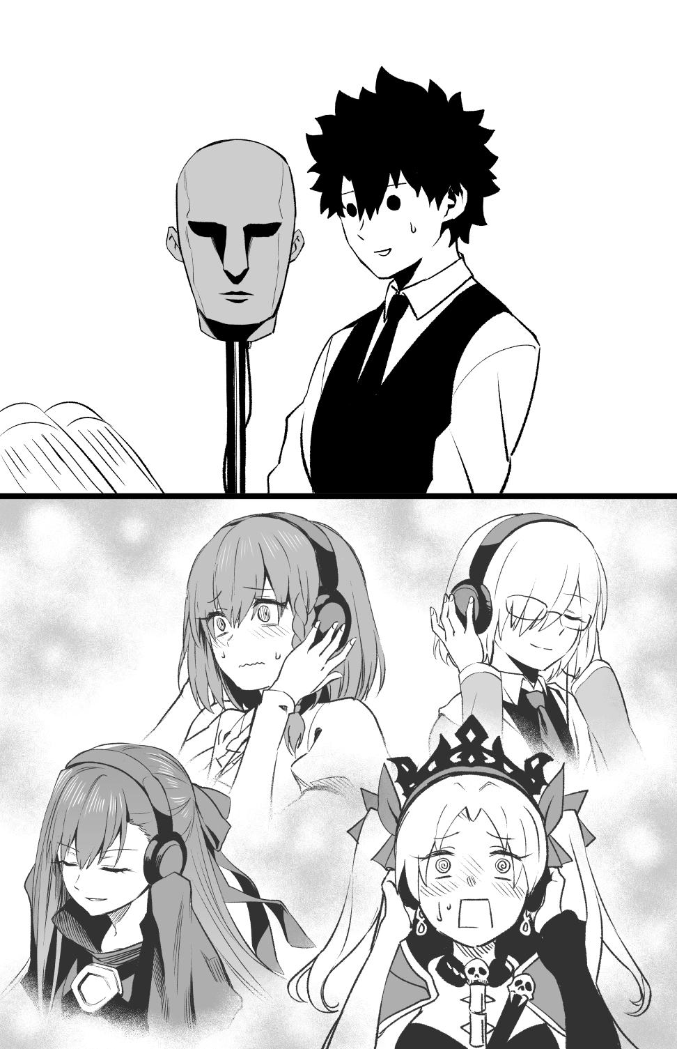 Mash Kyrielight Fujimaru Ritsuka Meltryllis Ereshkigal Charlotte