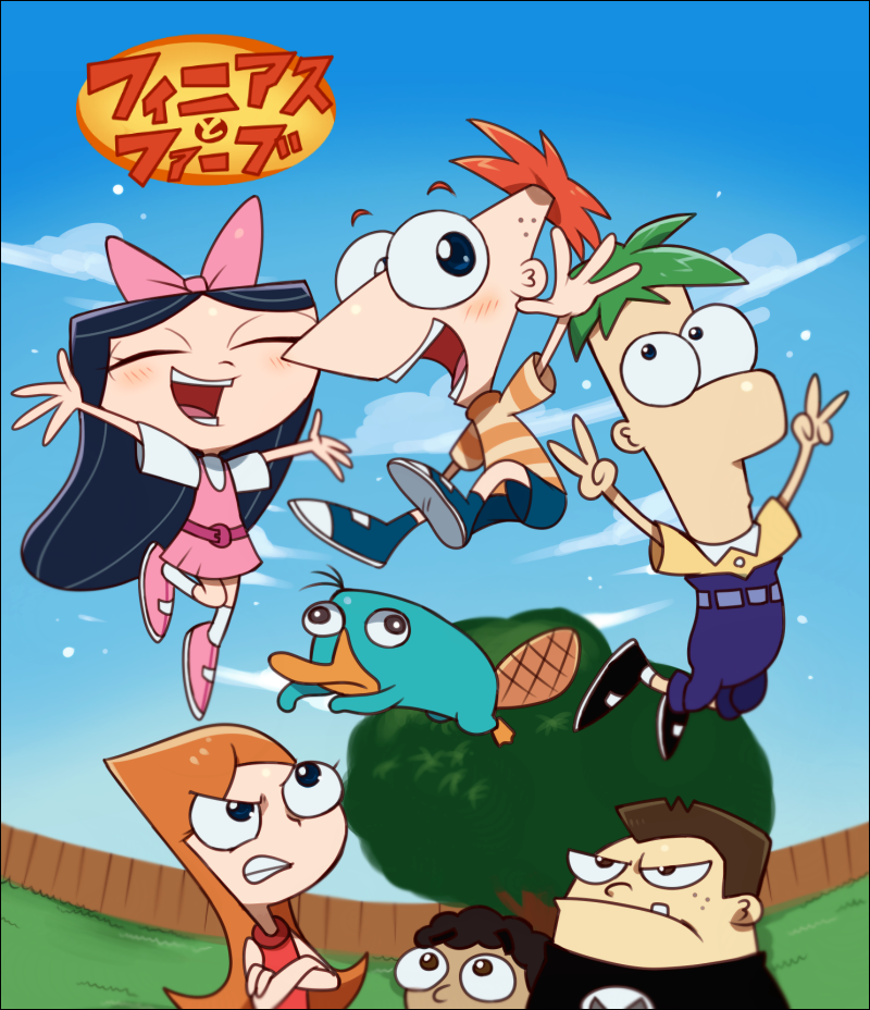 Phineas Flynn Perry The Platypus Isabella Garcia Shapiro Ferb Fletcher Baljeet Tjinder And