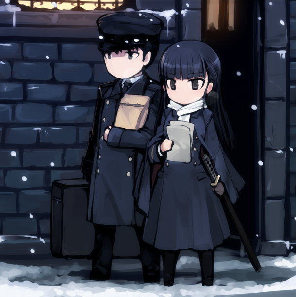 Sakamoto Mio And Hijikata Keisuke World Witches Series And 1 More Drawn By Null Nyanpyoun