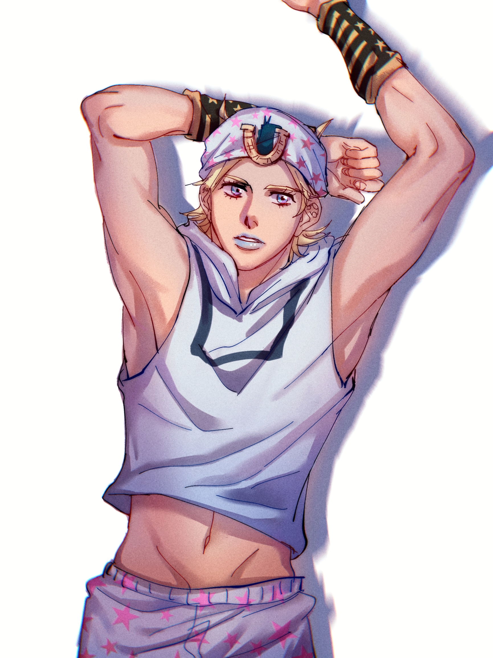 Johnny Joestar Jojo No Kimyou Na Bouken And 1 More Drawn By Yanglao