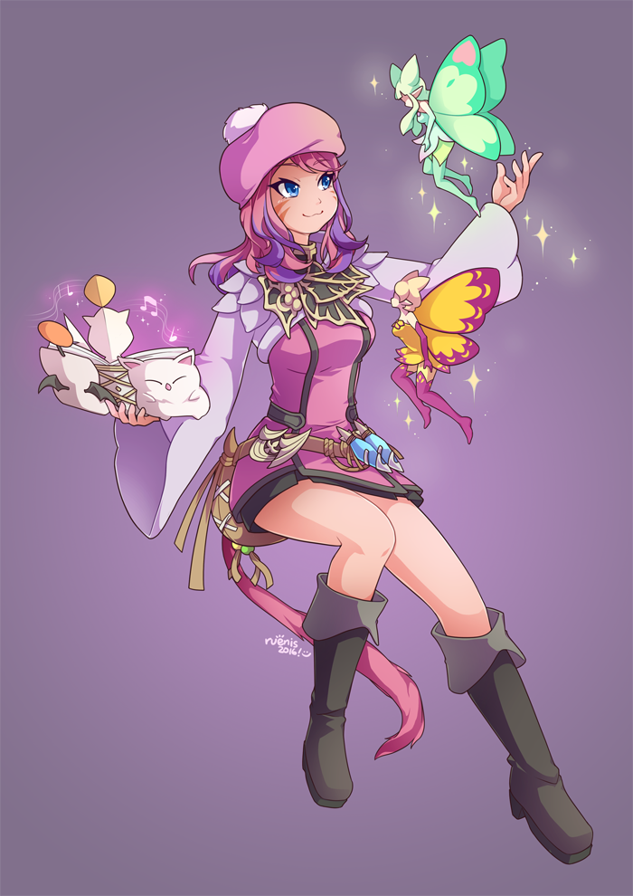 Warrior Of Light Scholar Eos And Selene Final Fantasy And 1 More Drawn By Rue Ruenis