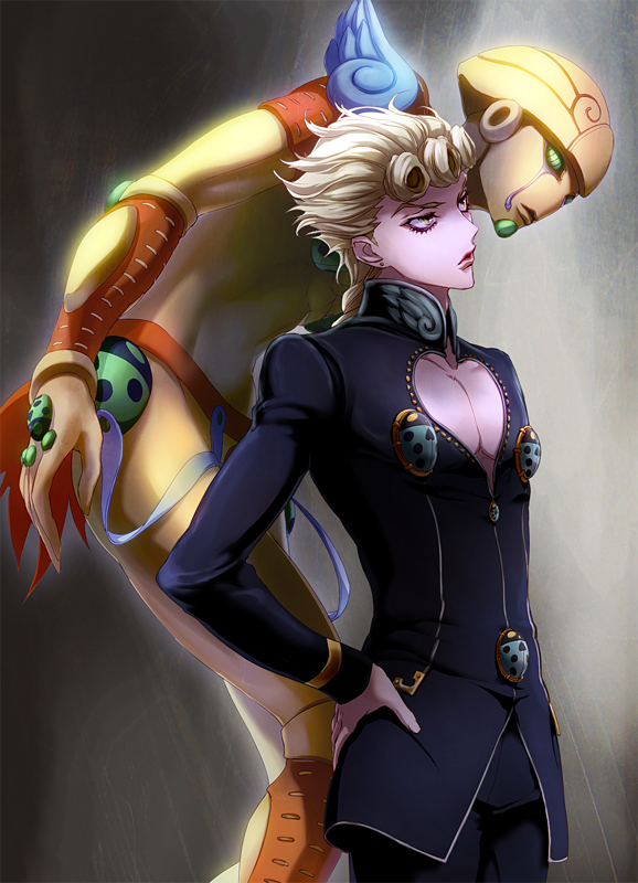 Giorno Giovanna And Gold Experience Jojo No Kimyou Na Bouken And 1