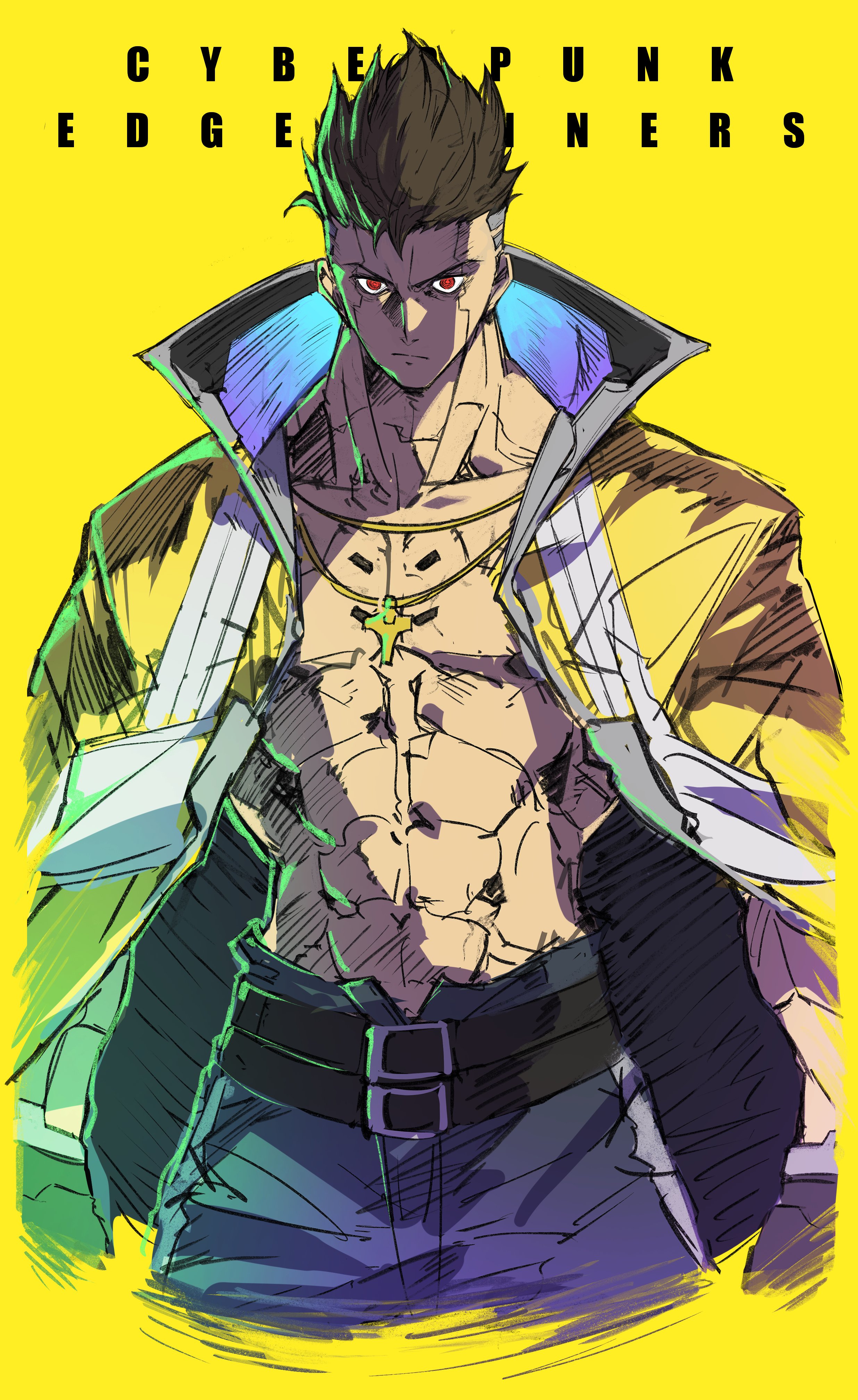 David Martinez Cyberpunk And 1 More Drawn By Kamonegi Meisou1998