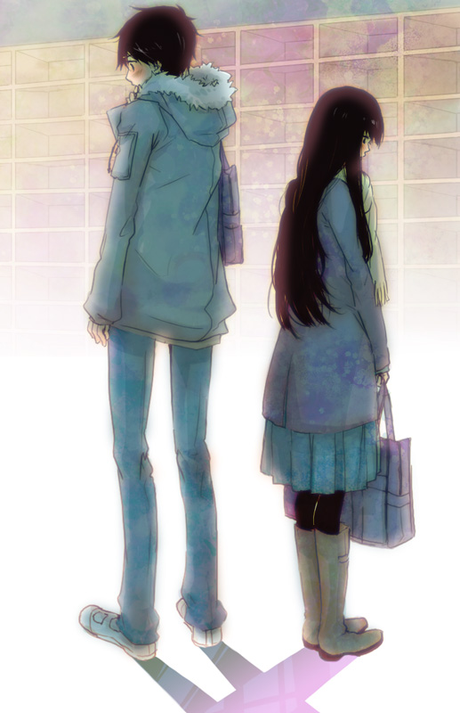 Kuronuma Sawako And Kazehaya Shouta Kimi Ni Todoke Drawn By Yukiko
