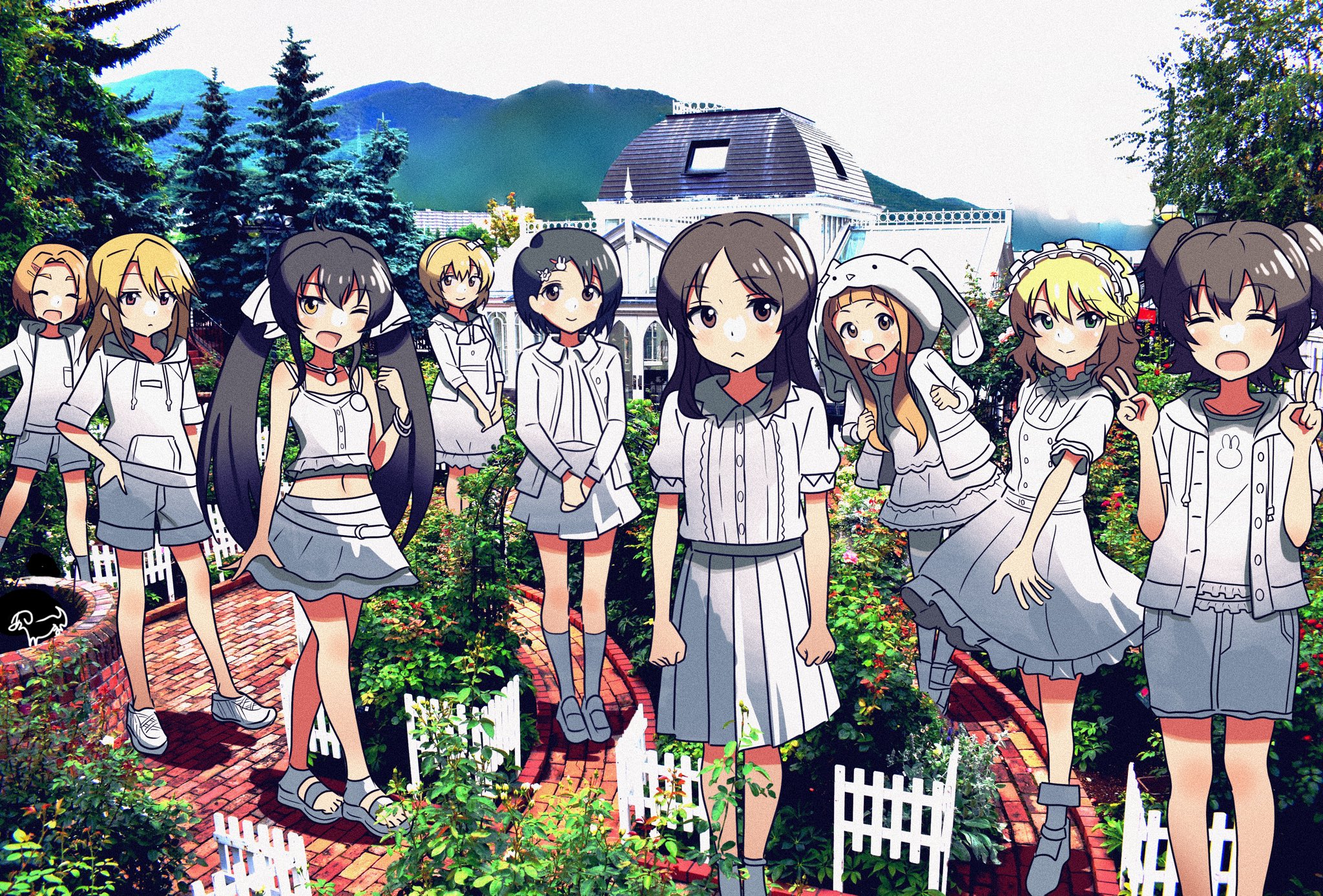 Tachibana Arisu Sakurai Momoka Akagi Miria Sasaki Chie Yuuki Haru