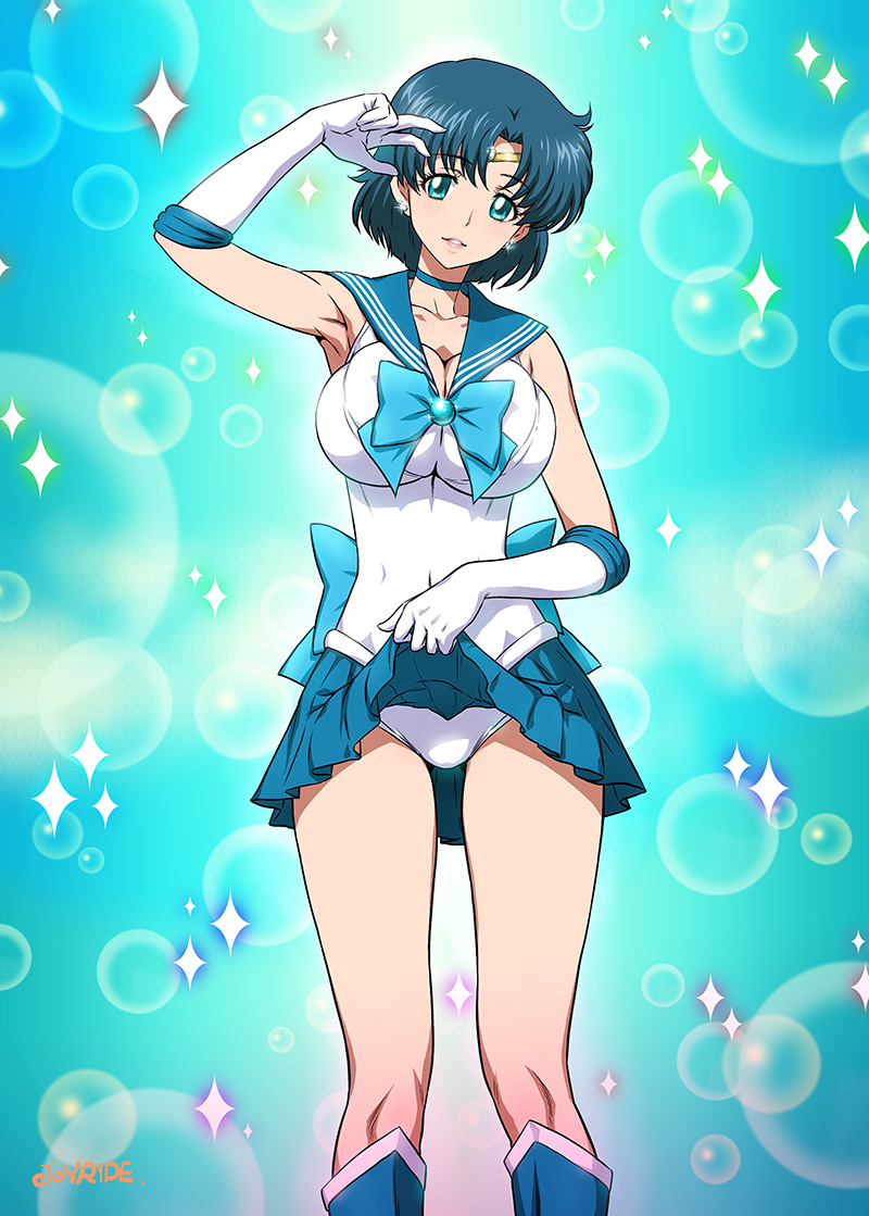 Mizuno Ami And Sailor Mercury Bishoujo Senshi Sailor Moon And 1 More
