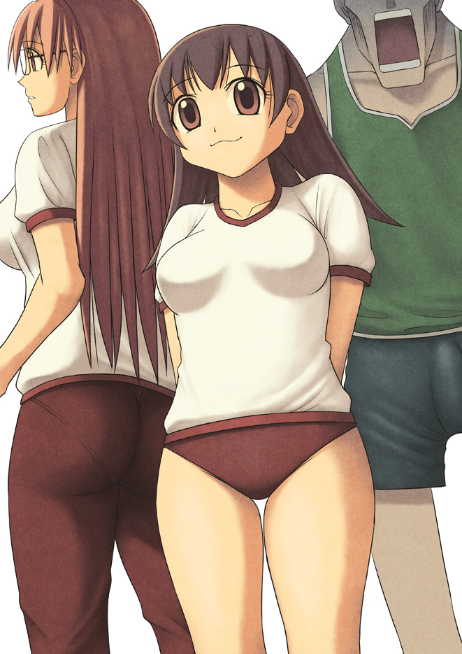 Takino Tomo Mizuhara Koyomi And Kimura Azumanga Daioh Drawn By