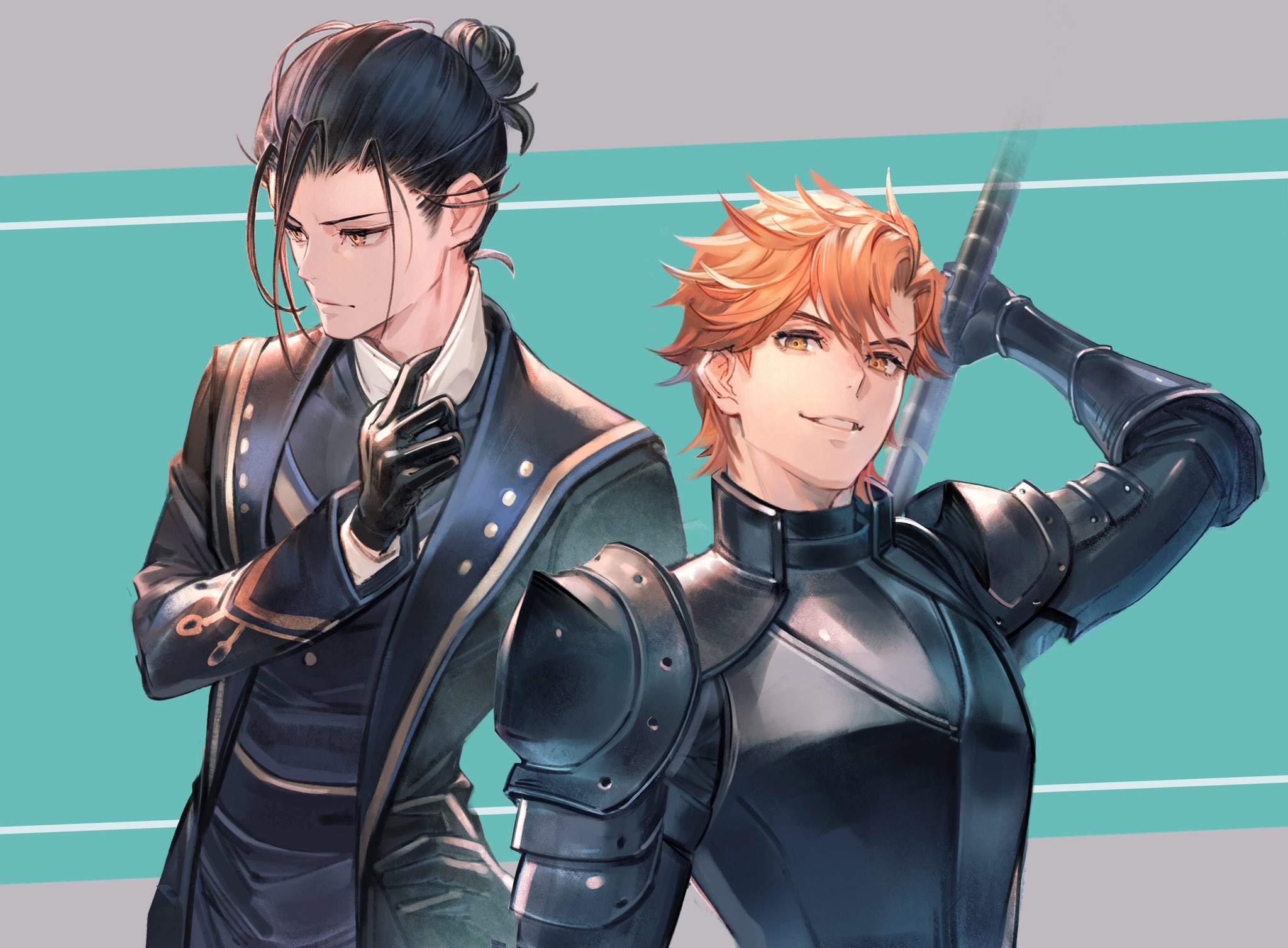 Sylvain Jose Gautier And Felix Hugo Fraldarius Fire Emblem And 1 More