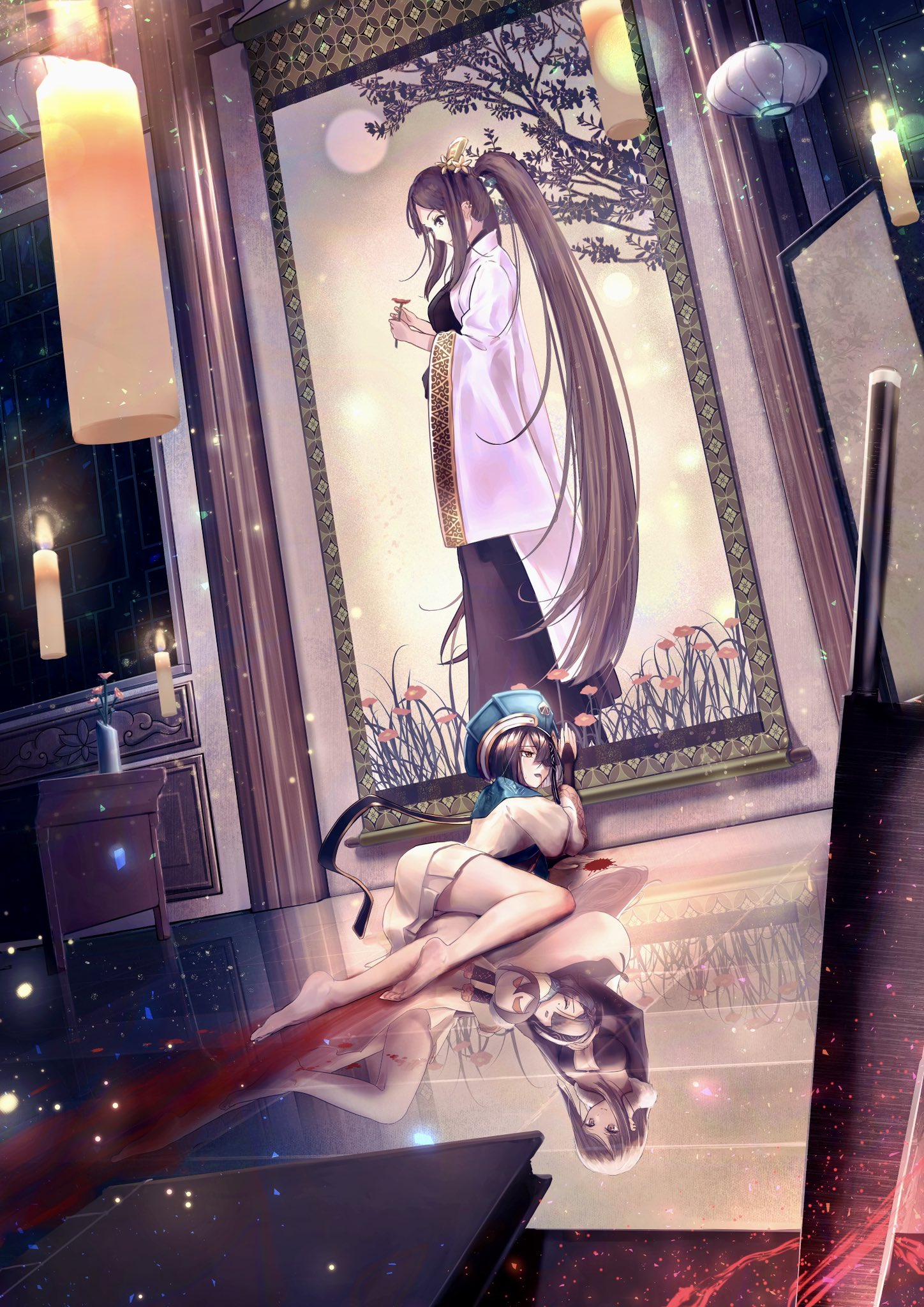 Yu Mei Ren And Xu Fu Fate And 1 More Drawn By Aomaru Shta Chu