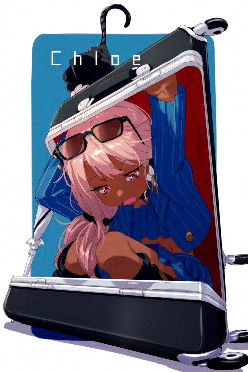 Chloe Von Einzbern Chloe Von Einzbern And Chloe Von Einzbern Fate And 1 More Drawn By Echo