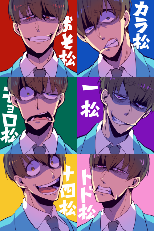 Matsuno Karamatsu Matsuno Juushimatsu Matsuno Osomatsu Matsuno