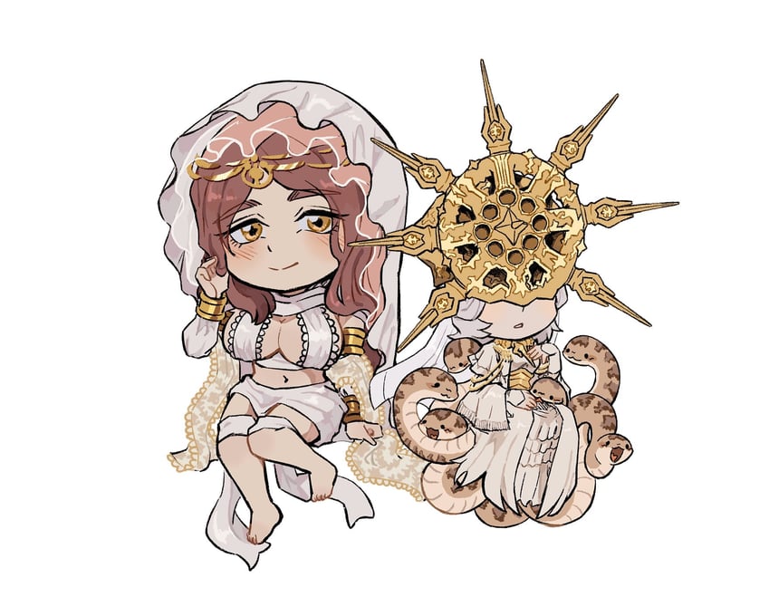 Dark Sun Gwyndolin And Queen Of Sunlight Gwynevere Dark Souls And 1