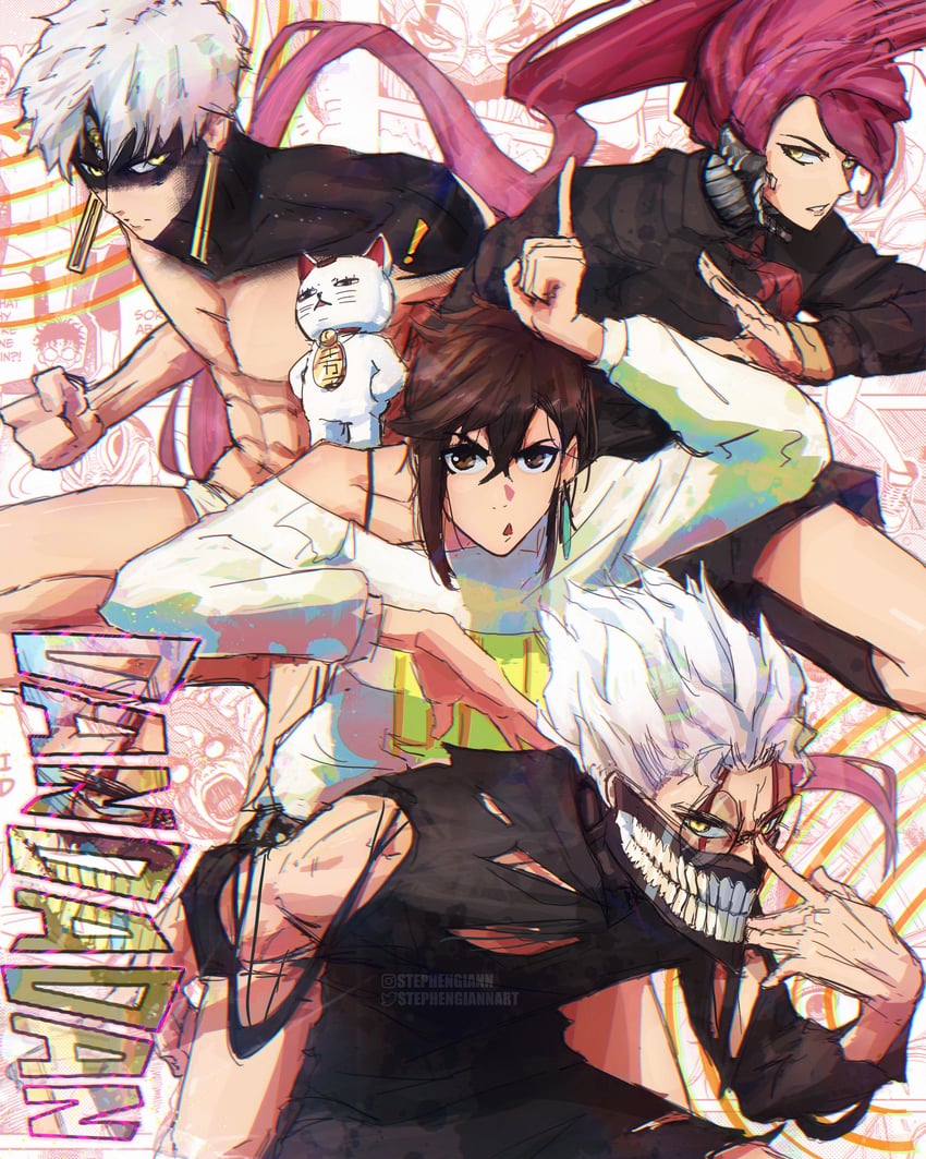 Ayase Momo Takakura Ken Jin Enjoji Turbo Granny Aira Shiratori And