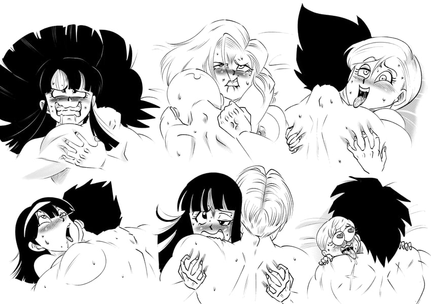 Son Goku Android 18 Vegeta Bulma Son Gohan And 9 More Dragon Ball And 2 More Drawn By