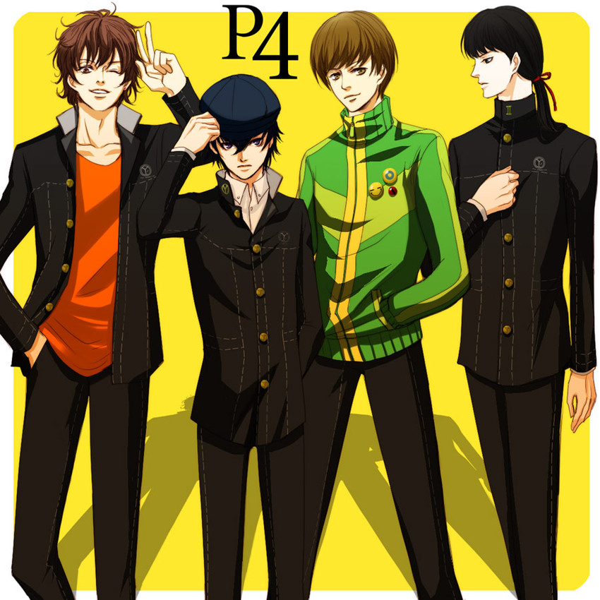 Shirogane Naoto Satonaka Chie Amagi Yukiko And Kujikawa Rise Persona And 1 More Drawn By