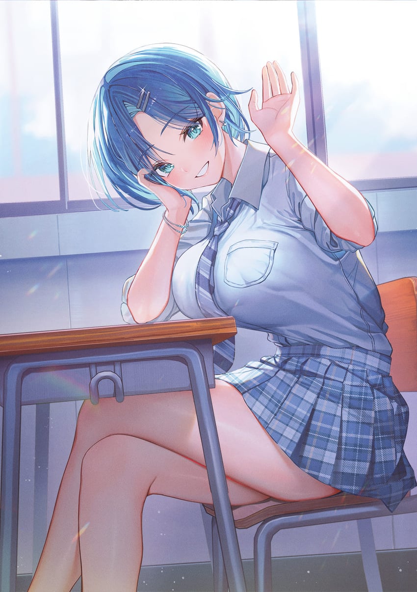 Mizushima Shizuno Kanojo Wo Ubatta Ikemen Bishoujo Ga Nazeka Ore Made Neratte Kuru Drawn By