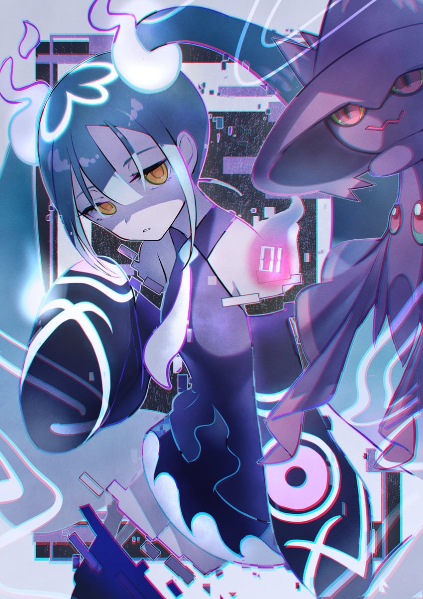 Hatsune Miku Mismagius And Ghost Miku Pokemon And 2 More Drawn By Murumurupixiv51689952