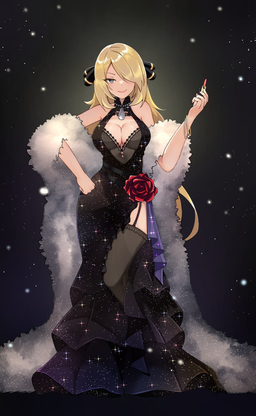 cynthia (pokemon and 2 more) drawn by sylux | Danbooru cynthia (pokemon and 2 more) drawn by sylux | Danbooru