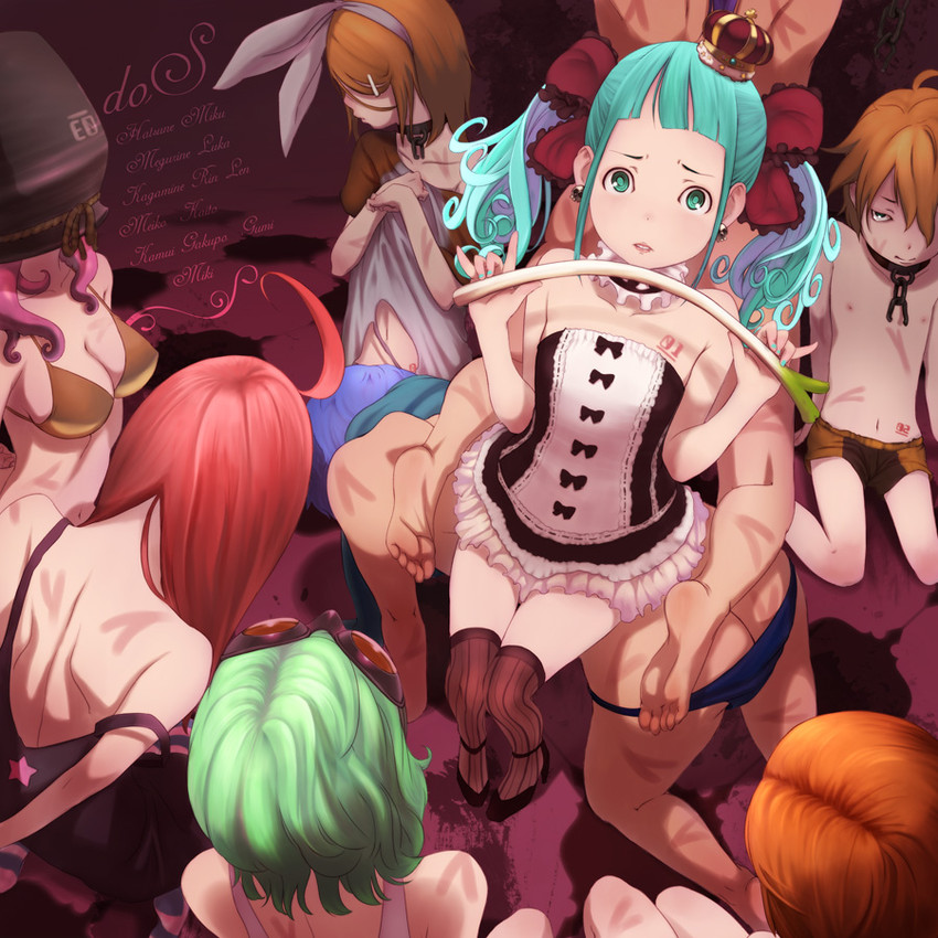 Hatsune Miku Kagamine Rin Kagamine Len Megurine Luka Kaito And 4