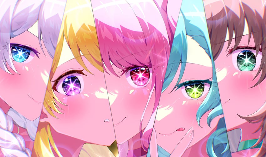 Hikawa Hina Maruyama Aya Shirasagi Chisato Wakamiya Eve And Yamato