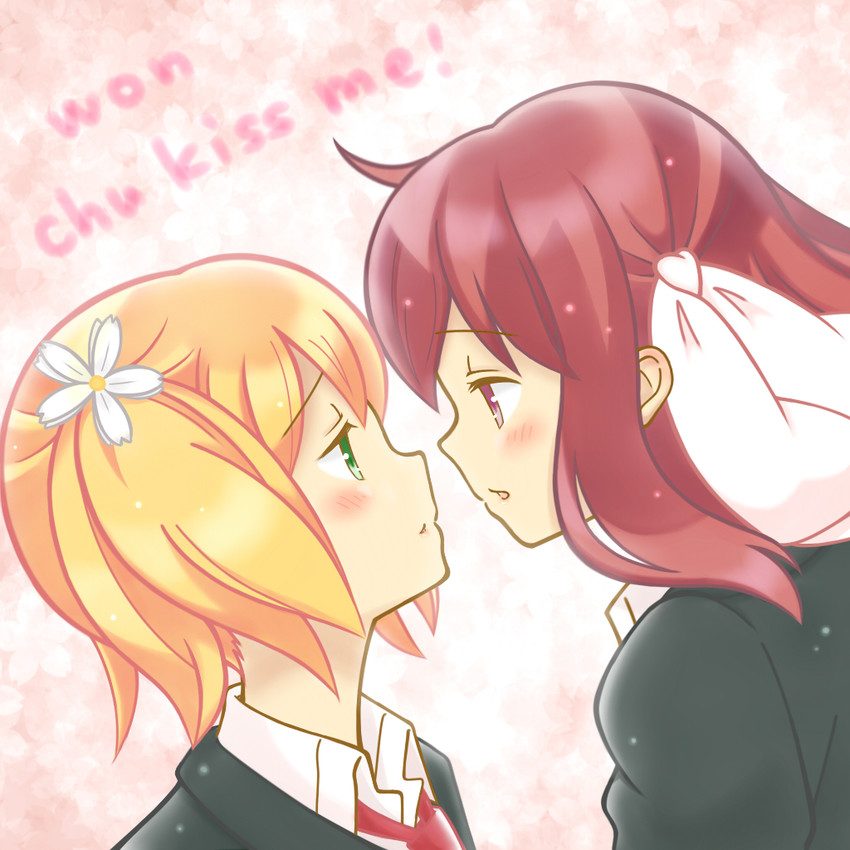 Takayama Haruka And Sonoda Yuu Sakura Trick Drawn By Chibiinu Mesyo