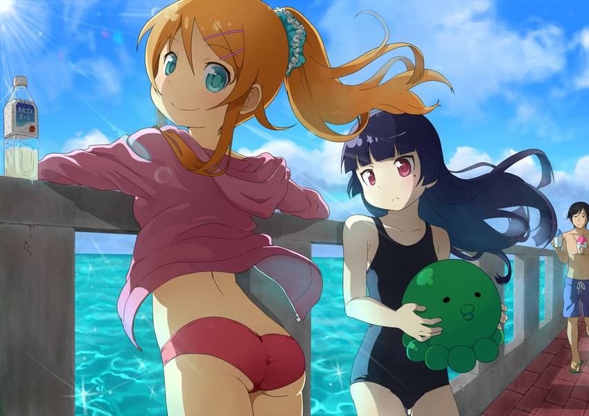 Gokou Ruri Kousaka Kirino And Kousaka Kyousuke Ore No Imouto Ga