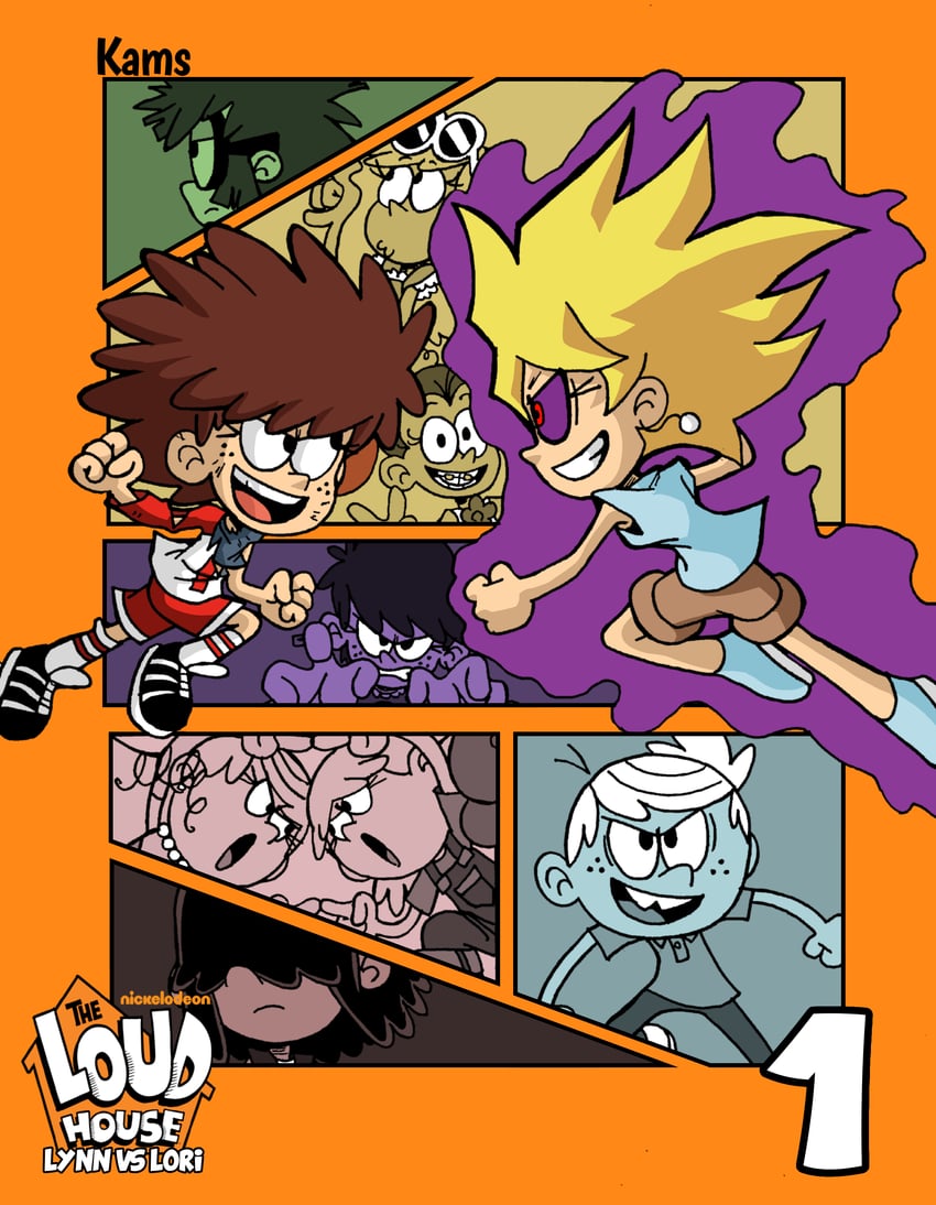 Lucy Loud Lincoln Loud Lori Loud Leni Loud Luan Loud And 4 More Dragon Ball And 1 More