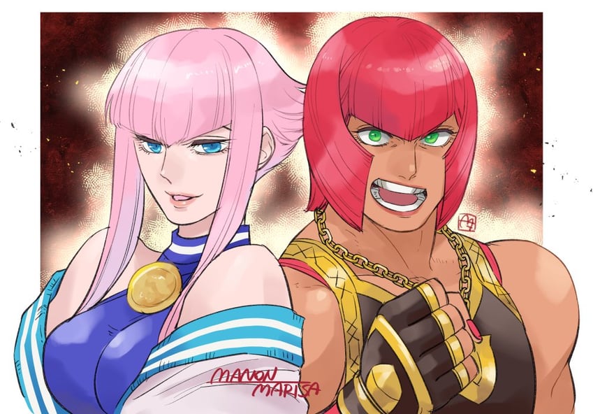 manon and marisa (street fighter and 1 more) drawn by akira_(lowkick ... manon and marisa (street fighter and 1 more) drawn by akira_(lowkick ...