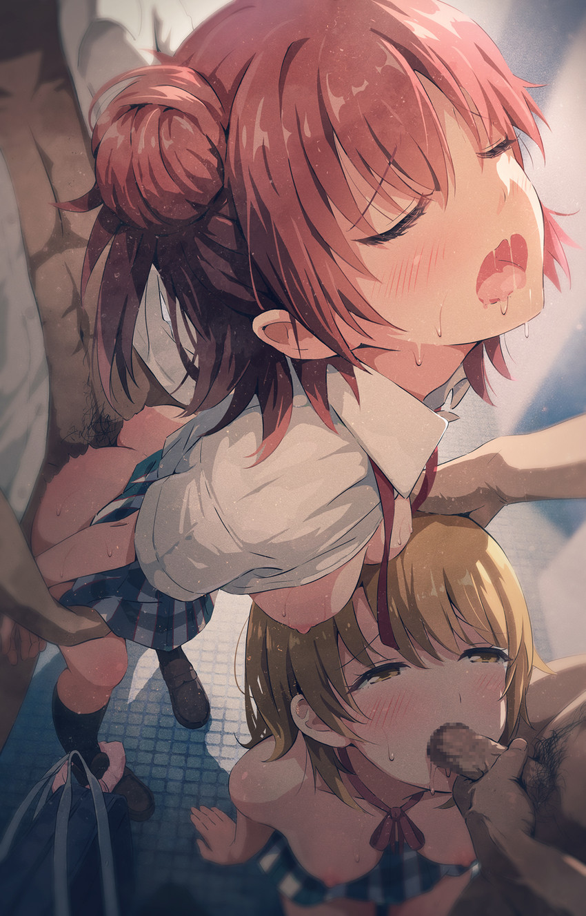 Yuigahama Yui And Isshiki Iroha Yahari Ore No Seishun Lovecome Wa