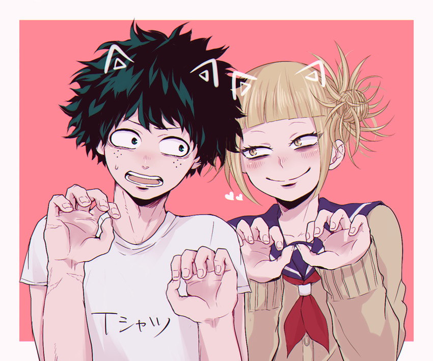 Midoriya Izuku And Toga Himiko Boku No Hero Academia Drawn By Nashimo